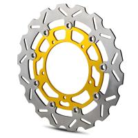China Front 5mm Thickness 310mm Floating Motorcycle Brake Disc Rotor for Yamaha YZF R1 1000 for sale