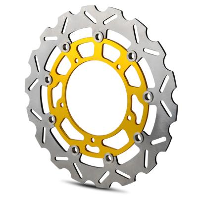 China Front 5mm Thickness 310mm Floating Motorcycle Brake Disc Rotor for Yamaha YZF R1 1000 for sale