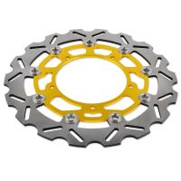 China Front 5mm Thickness 310mm Floating Motorcycle Brake Disc Rotor for Yamaha YZF R1 1000 for sale