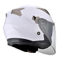 China XS/S/M/L/XL/XXL DOT ECE Approved White Open Face Motorcycle Helmet with Visor Anti-fall Breathable for sale