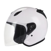China DOT ECE Certified Dual Visor Open Face Motorbike Helmet with Anti-collision Function for sale
