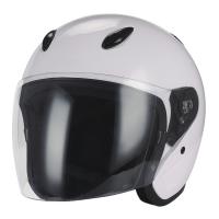 China DOT ECE Certified Dual Visor Open Face Motorbike Helmet with Anti-collision Function for sale