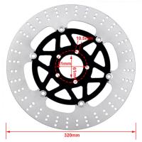 China 320mm Custom Motorcycle Front Brake Disc for Kawasaki VN1500 ZX12R ZXR750 ZZR1100 Sample for sale