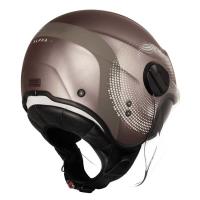 China Open Face Helmet ECE Approved Custom Design Anti-Scratch PC Clear Visor Included for sale