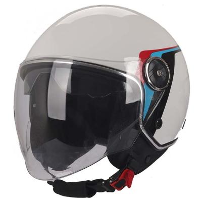China Anti-Fall Custom ECE Certification Vintage Retro 3/4 Open Face Motorcycle Helmet XS-S-M-L-XL-XXL for sale