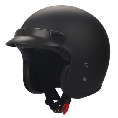 China Custom ECE Certification 900g FRP Fiber Glass Retro Vintage Chopper Motorcycle Helmet for sale