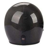 China Custom ECE Certification Open Face Retro Carbon Fiber Helmet for Customer Requirements for sale
