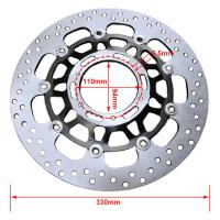China Custom front floating 330mm disc brake rotor for Honda CBR929RR CBR954RR Custom color for sale
