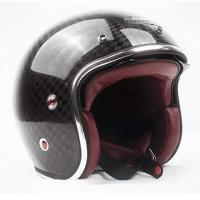 China Carbon Fiber DOT Approved Double Visor Jet Helmet DOT 3/4 Open Face for S.M.L.XL.XXL for sale