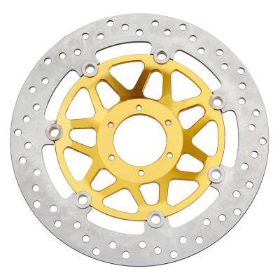 China 296mm Motorcycle Floating Front Brake Disc for Honda CBR600 VFR800 GL1500 4.5mm Thickness for sale