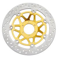 China 296mm Motorcycle Floating Front Brake Disc for Honda CBR600 VFR800 GL1500 4.5mm Thickness for sale