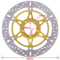 China Custom 330mm Oversize Floating Motorcycle Brake Rotor for Ducati Racing Enthusiasts for sale