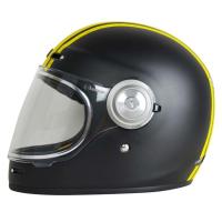China Custom ECE Certification Fiberglass Classic Retro Motorcycle Helmet in XS-S-M-L-XL-XXL for sale