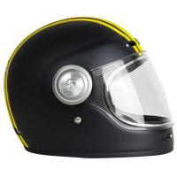 China Custom ECE Certification Fiberglass Classic Retro Motorcycle Helmet in XS-S-M-L-XL-XXL for sale