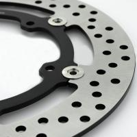 China Custom Front Floating 298mm Motorcycle Brake Rotor Disc for Yamaha FZ6 XJ6 R6 Black for sale
