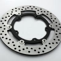 China Custom Front Floating 298mm Motorcycle Brake Rotor Disc for Yamaha FZ6 XJ6 R6 Black for sale