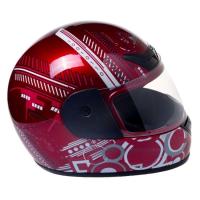China Vintage Motorbike Full Face Jet Helmet with Customized Logo and High Density EPS Liner for sale