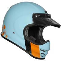 China Custom DOT ECE Approved Fiberglass Full Face Motorcycle Helmet with Personalized Logo for sale