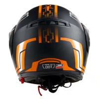 China Customized Logo Accepted Make DOT Approved Motorcycle Flip Up Helmets Modular Helmet for sale