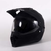 China White ECE approved motocross safety full face double visors helmets with customized logo for sale