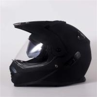 China White ECE approved motocross safety full face double visors helmets with customized logo for sale