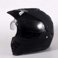 China White ECE approved motocross safety full face double visors helmets with customized logo for sale