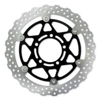 China 5.5mm Thickness Front Brake Disc for Kawasaki ZX6R ZX10R Z1000 EX650R Custom Design for sale