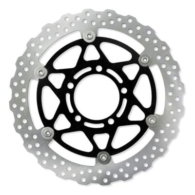 China 5.5mm Thickness Front Brake Disc for Kawasaki ZX6R ZX10R Z1000 EX650R Custom Design for sale