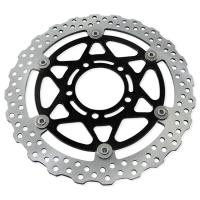 China 5.5mm Thickness Front Brake Disc for Kawasaki ZX6R ZX10R Z1000 EX650R Custom Design for sale
