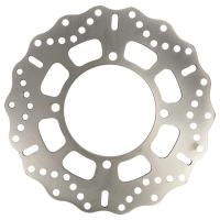 China Stainless Steel 420 Motorcycle Rear Brake Disc for Kawasaki Z1000 ZX10R ZX14R 250mm for sale