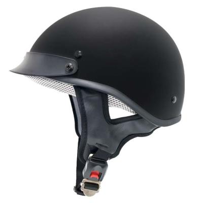 China High Density EPS Liner Half Face Helmet for Custom DOT Approved German Style Motorcycle for sale
