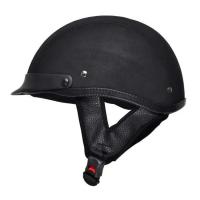 China Durable ABS Retro Vintage German Half Face Helmet CE Delivery Time 30-40 Working Days for sale