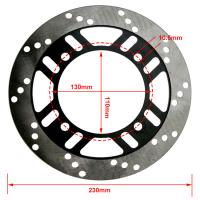 China Customized rear motorcycle brake disc rotor 230mm for Kawasaki EX250 Ninja R GPX250R for sale