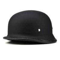 China DOT Approved German Style Motorcycle Beanie Helmet with ECE and Anti-Scratch Visor for sale