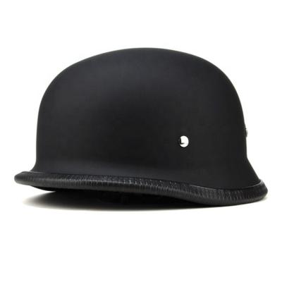 China DOT Approved German Style Motorcycle Beanie Helmet with ECE and Anti-Scratch Visor for sale