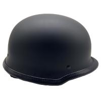 China Black Custom DOT Certified German Style Motorcycle Half Helmet Delivery Time 30-35 Work Days for sale