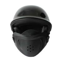 China DOT Approved Motorcycle Riding Half Helmet with Face Mask and Customized Logo Accepted for sale