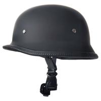 China DOT Approved Half Face Motorcycle Vintage German WW2 Helmet with High Density EPS Liner for sale
