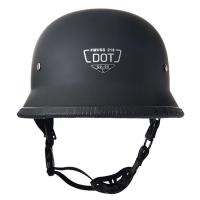 China DOT Approved Half Face Motorcycle Vintage German WW2 Helmet with High Density EPS Liner for sale