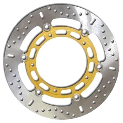 China Natural color gloden 298mm Customized Motorcycle Brake Disc for Yamaha YZF600 FZ6 FZ6R for sale
