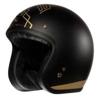 China Custom ECE Certified Bubble Visor Shield Open Face Motorcycle Helmet with Materials for sale