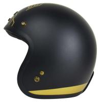 China Custom ECE Certified Bubble Visor Shield Open Face Motorcycle Helmet with Materials for sale