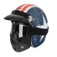 China DOT Safety Certified and in Various Colors Open Face Helmet for Vintage Motorcycles for sale
