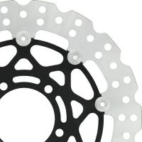 China Front 310mm motorcycle disc brake rotor for Kawasaki Z800 ZX6R Z1000 and enhanced braking for sale