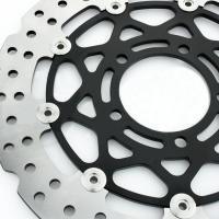 China Front 310mm motorcycle disc brake rotor for Kawasaki Z800 ZX6R Z1000 and enhanced braking for sale