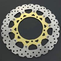 China Natural Color Black/Golden 310mm Front Brake Disc for Yamaha YZF R6 600 Customization for sale