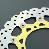 China Natural Color Black/Golden 310mm Front Brake Disc for Yamaha YZF R6 600 Customization for sale