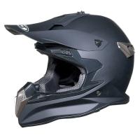 China Black or Custom Color Motocross Helmet for Ultimate Offroad and Dual Sports Protection for sale