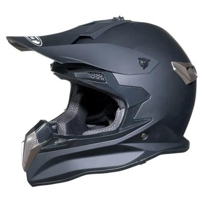 China Black or Custom Color Motocross Helmet for Ultimate Offroad and Dual Sports Protection for sale