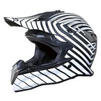 China Black or Custom Color Motocross Helmet for Ultimate Offroad and Dual Sports Protection for sale